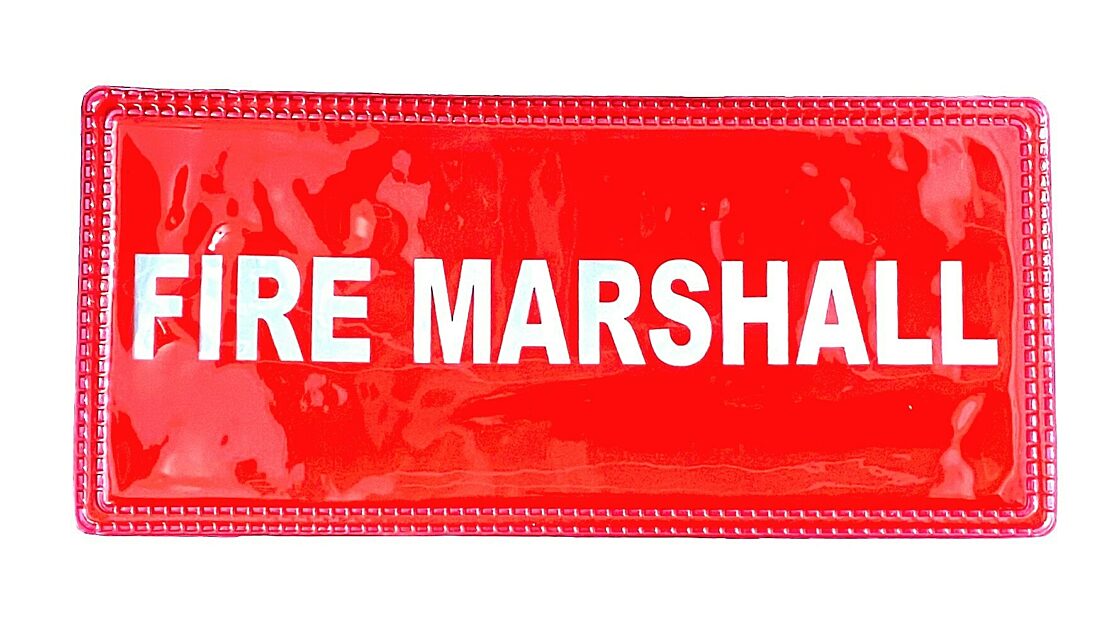 Sew-On Reflective Badges (For Back) • From PPE Delivered