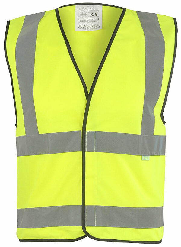 Standard Hi Vis Vests • Safety Vests • PPE Delivered Ltd