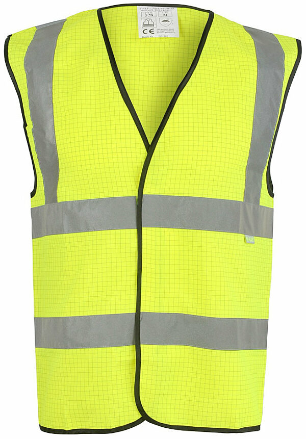 Flame Retardent Hi Vis Vests (Anti Static Vests) • PPE Delivered