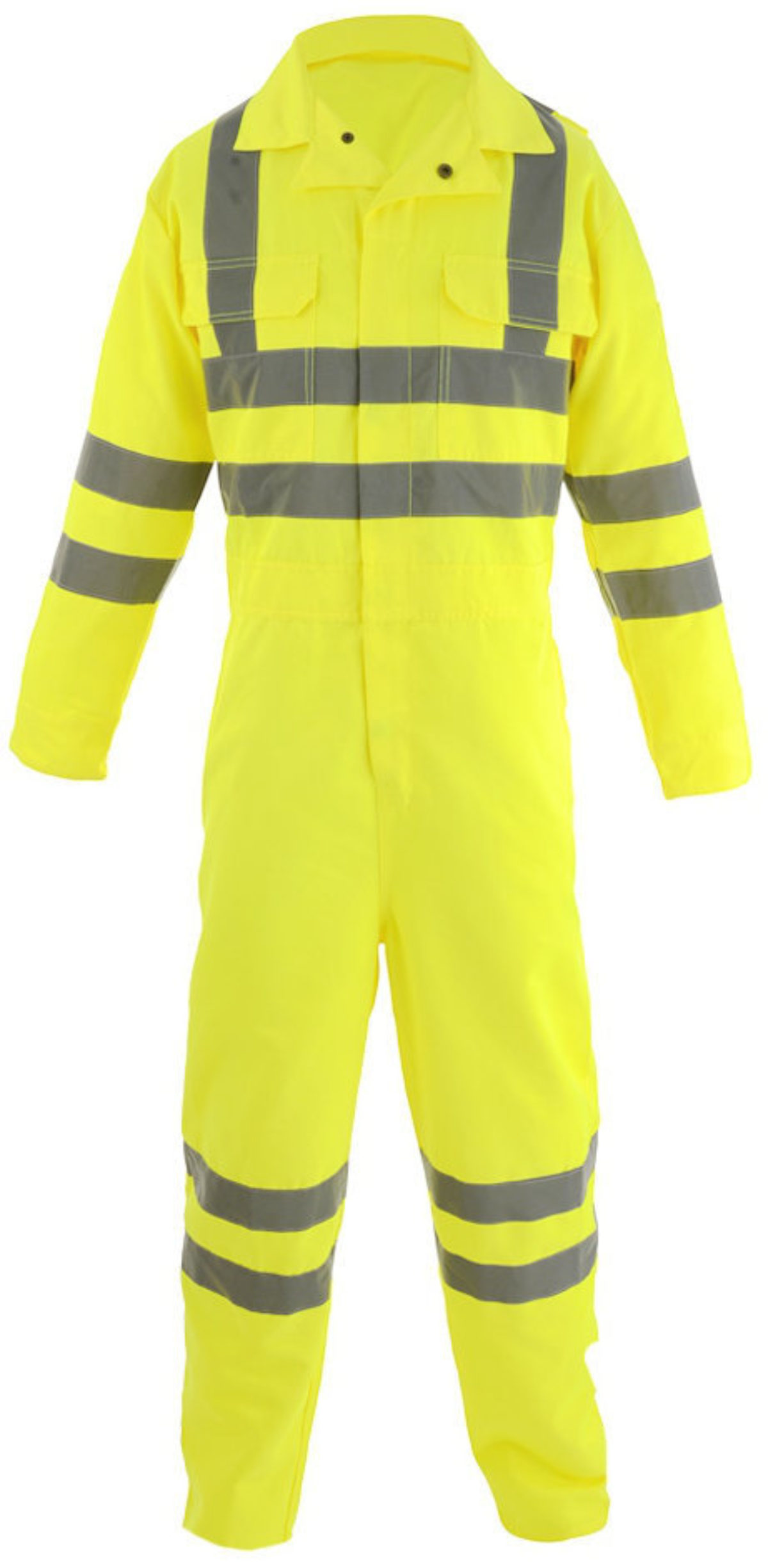 Yellow Hi Vis Overall EN20471 • Work Overalls • PPE Delivered