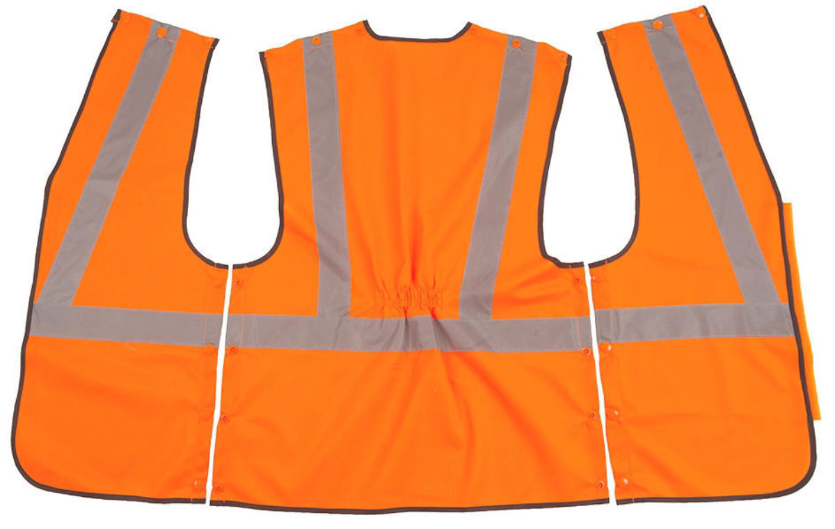 Rip-Apart Studs, Hi Vis Vest, EN20471 & RIS-3279-TOM