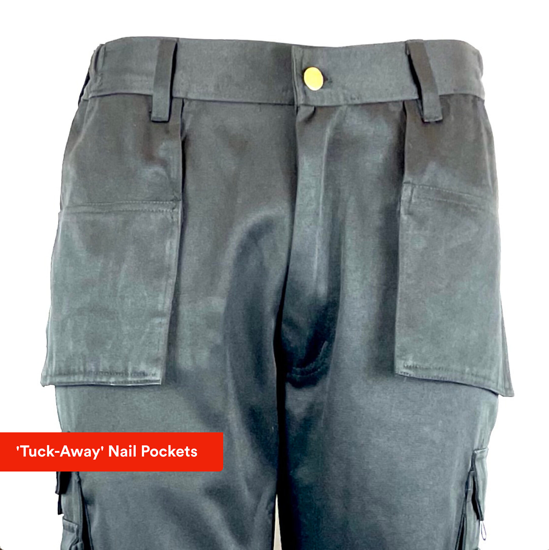 Multi Pocket Pro-Work Trousers 30" Leg