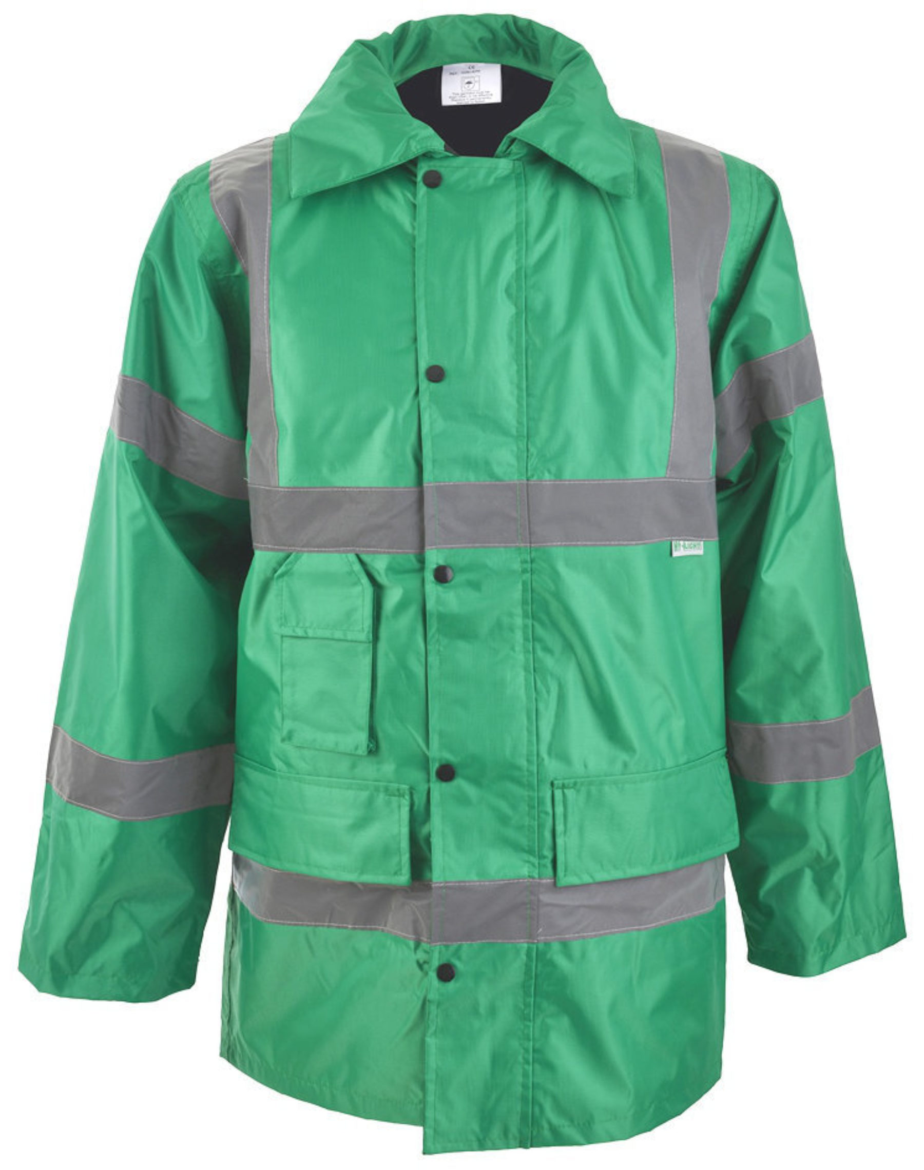 Paramedic Green Padded Parka • Safety Workwear • PPE Delivered Ltd