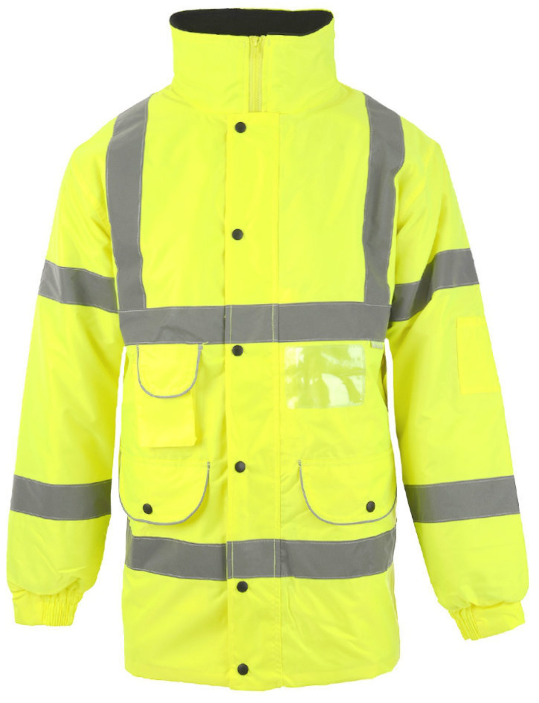 Yellow Superior Hi Vis Padded Parka EN20471