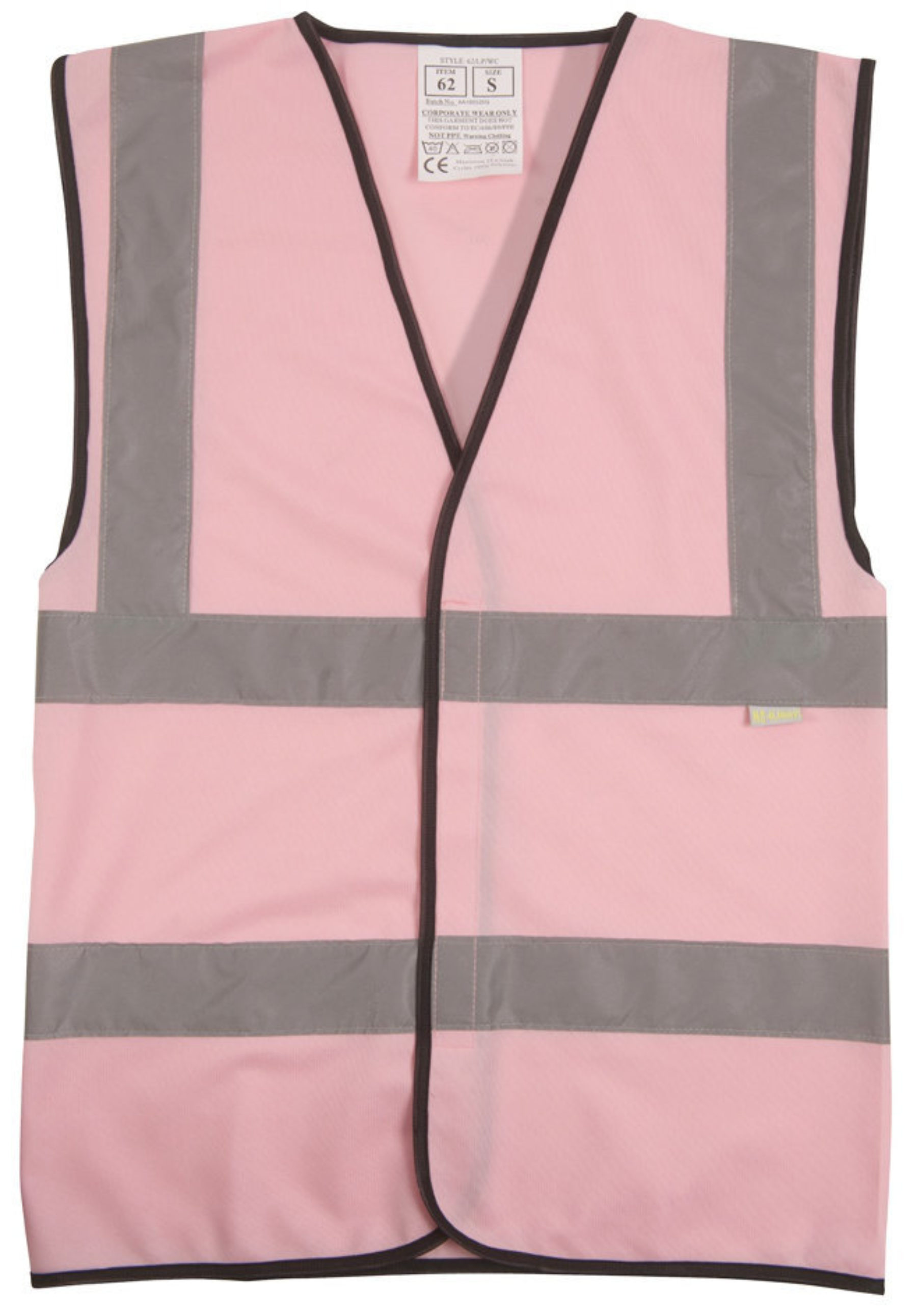 Light Pink Hi Vis Vest • Safety Vest • PPE Delivered