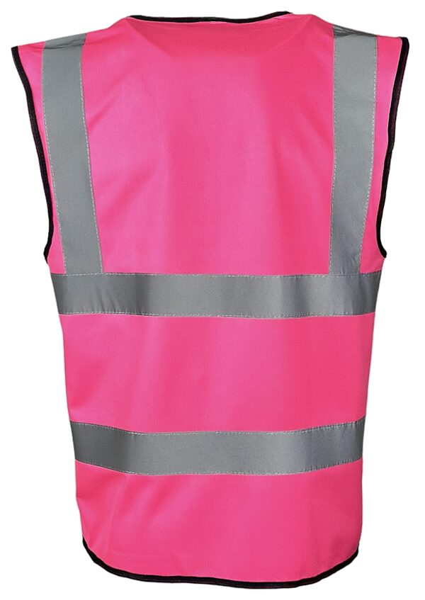 Fuchsia Pink Hi Vis Vest | PPE Delivered