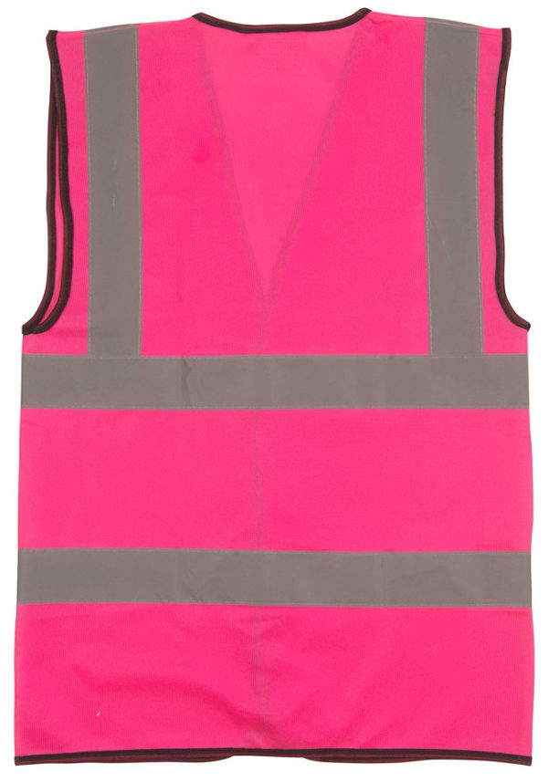 Fuchsia Pink Hi Vis Vest