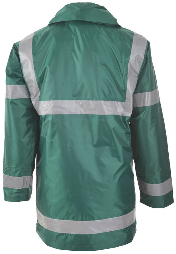 Bottle Green Padded Parka • Safety Workwear • PPE Delivered Ltd