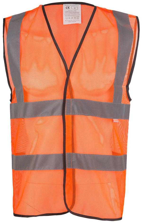 Mesh Hi Vis Vests • Mesh Safety Vests • PPE Delivered