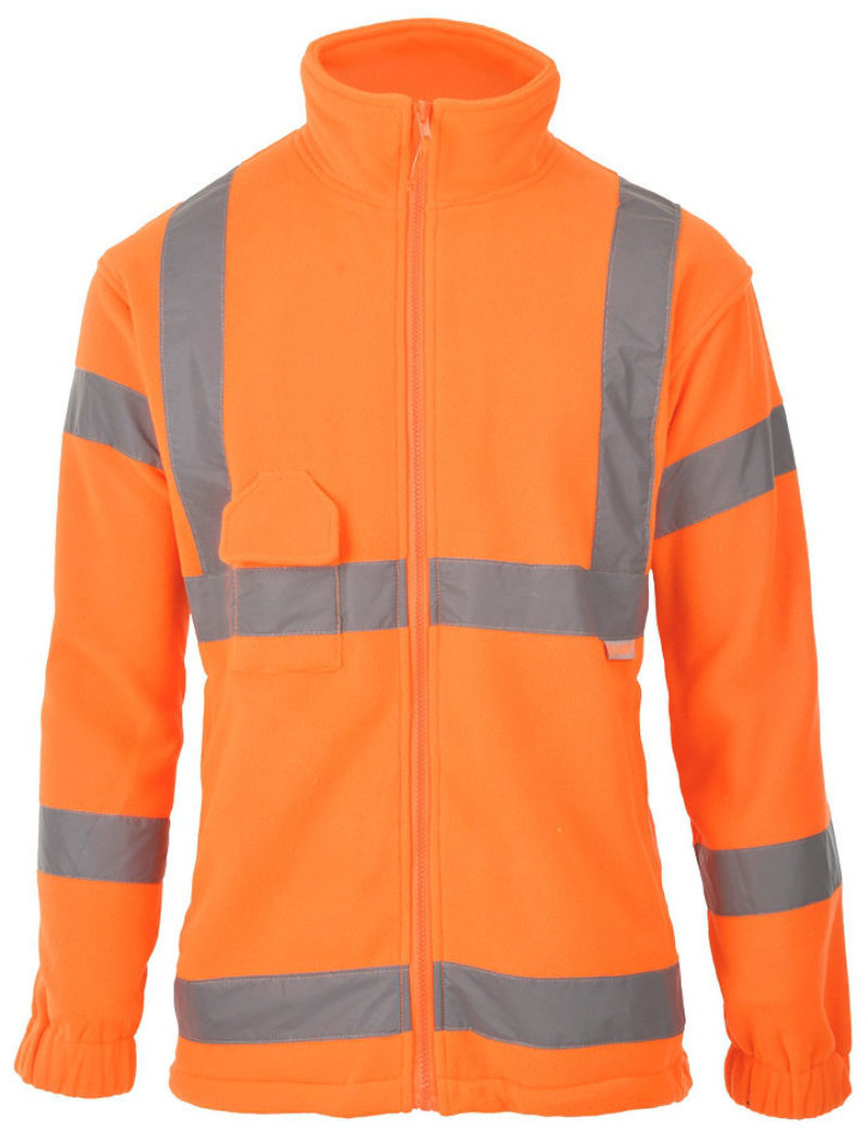 Orange Polar Fleece Jacket (EN20471)