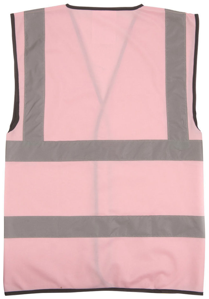 Light Pink Hi Vis Vest • Safety Vest • PPE Delivered