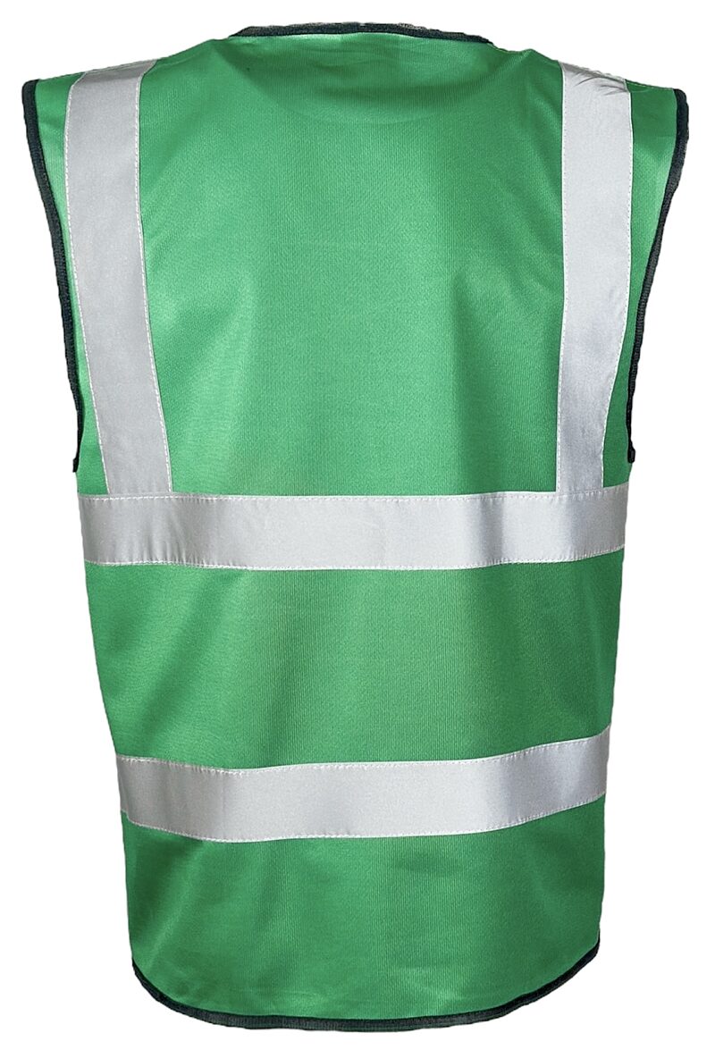 Bottle Green Hi Vis Vest • Safety Vests • PPE Delivered Ltd