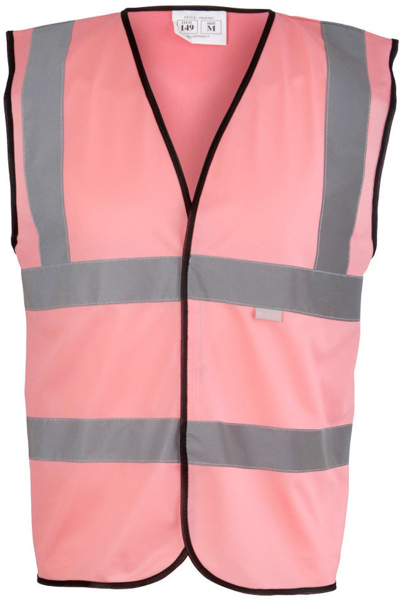 Dark Pink Hi Vis Vest • Safety Vest • PPE Delivered