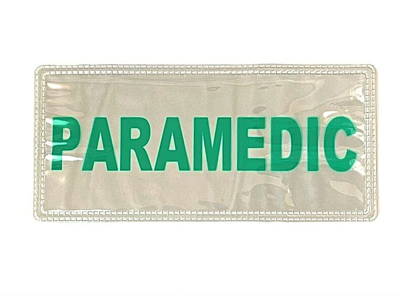 Paramedic Badge (Back) • Safety Workwear Badges • PPE Delivered Ltd