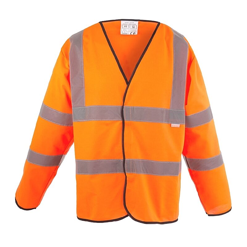 Orange Hi Vis Jacket EN20471 & RIS-3279-TOM