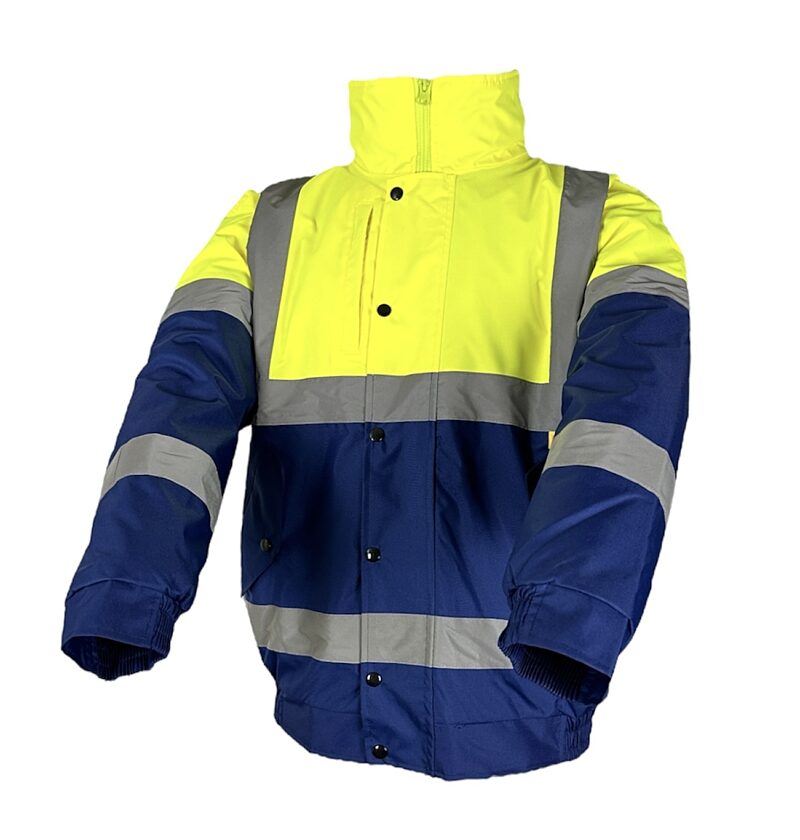 Yellow Superior Hi Vis Bomber Jacket (EN20471) | PPE Delivered