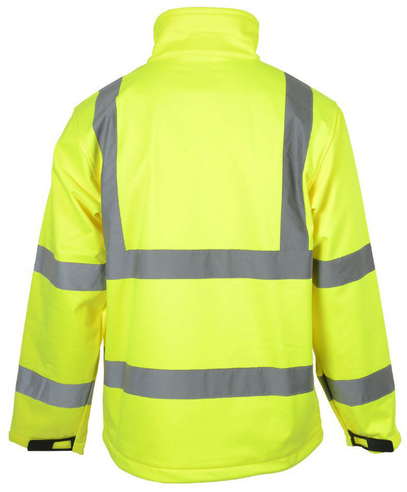 Hi Vis Soft Shell Jacket EN20471 • Hi Vis Jackets • PPE Delivered